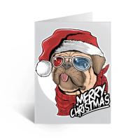 China Cute 3D Lenticular Greeting Cards For Christmas Holiday Water Resistant for sale