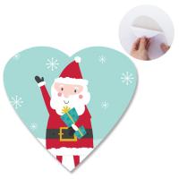 China Heidelberg Offset Printing 3D Lenticular Sticker With Heart Shape Die Cut For Promotion for sale
