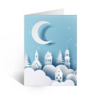 China Happy Birthday Lenticular Greeting Cards / Colored 3D Lenticular Card for sale