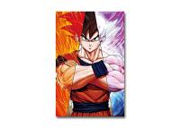 China 11X17'' 3D Triple Trantion DBZ Lenticular Flip Anime Lenticular Poster Printing for sale