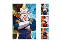 China 11X17'' 3D Triple Trantion DBZ Lenticular Flip Anime Lenticular Poster Printing for sale