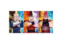 China 11X17'' 3D Triple Trantion DBZ Lenticular Flip Anime Lenticular Poster Printing for sale