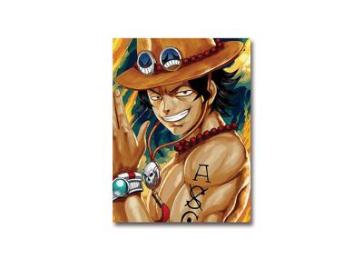 China One Piece Luffy Flip Anime Lenticular Poster Triple Transitions For Restaurant for sale
