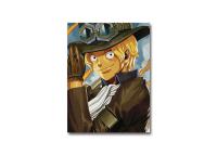 China One Piece Luffy Flip Anime Lenticular Poster Triple Transitions For Restaurant for sale