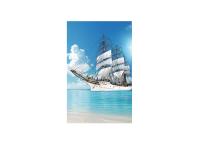 China SGS Flip 3 Image In One 3D Lenticular Card 3.5x2 Inch 3D Name Cards for sale