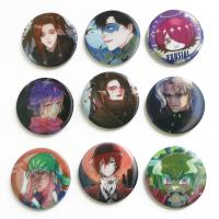 China Perfect Binding 3D Lenticular Printing Service 3D Lenticular Badges Tin 35mm Button for sale