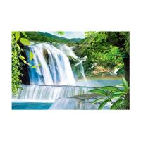 China Large Size PET 3D Lenticular Printing Poster Of Waterfall Scenery Theme for sale