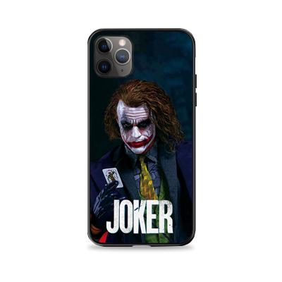 China Custom Joker Design Lenticular Phone Case , 3D Silicone Flip Mobile Phone Cases for sale