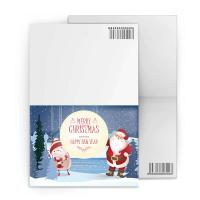 China Lenticular Printing 15X15cm 3D Greeting Card With Envelopes for sale