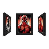 China Outdoor LED 3D Lenticular Pictures With Marvel Movie Character for sale
