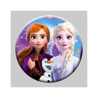 China Decoration Gift 3D Lenticular Badges With Elsa And Anna Princess for sale