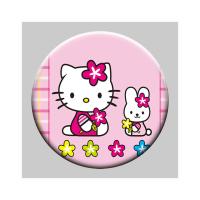 China Decoration Gift 3D Lenticular Badges With Elsa And Anna Princess for sale