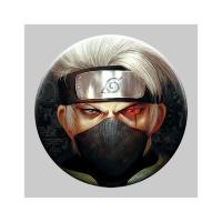 China 5x5cm 3D Lenticular Printing Service Kakashi Pin Anime Brooch Tobi Badge for sale