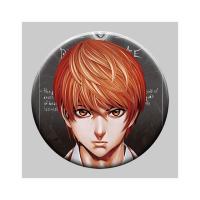 China Custom 3d Pins 58mm Lenticular Anime Button 3d Badge for sale