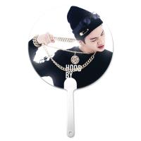 China Idol Picture 3d Lenticular Hand Fan Of Celebrity for sale