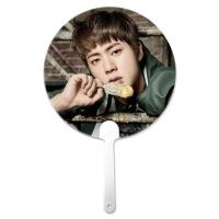 China Idol Picture 3d Lenticular Hand Fan Of Celebrity for sale