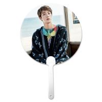 China Custom Lenticular Animation KPOP Flip 3d Hand Fan for sale