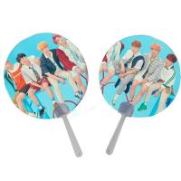 China 0.6mm PET Lenticular 3D Moving Fan BTS EXO Of Super Stars for sale