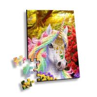 China 100 Piece Plastic 3D Lenticular Printing Puzzle For Souvenir for sale