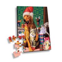 China Flip 3D Lenticular Printing Service Children Educational Toy 3D Jigsaw Puzzle for sale
