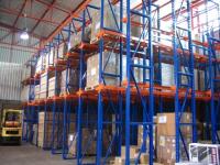 China Warehouse Heavy Duty Drive In Pallet Racking System Powder Coating / Galvanized for sale