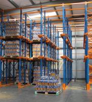 China Warehouse Heavy Duty Drive In Pallet Racking System Powder Coating / Galvanized for sale