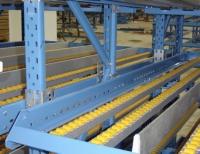 China Gravity Carton Flow System Pallet Flow Racking With Roller for sale