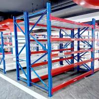 China Heavy Duty Selective Pallet Racking System With Durability 500-5000kg Capacity Galv for sale