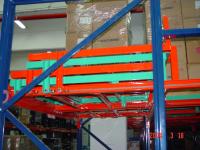 China Aceracking Push Back Pallet Racking High Density Warehouse Storage Systems for sale