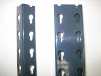 China Steel Panel For Slotted Angle Shelving Affordable Light-Duty Racking System for sale