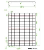 China 5.0mm Steel Wire Mesh Decking Galvanized / Powder Coated For Durability for sale