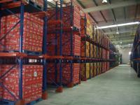 China OEM Warehouse Heavy Duty Storage Racks , Drive In Through Pallet Rack for sale