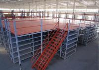 China Industrial Warehouse Mezzanine Rack Multi Tier Stackable Steel Storage Racks for sale