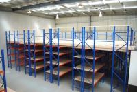China Industrial Warehouse Mezzanine Rack Multi Tier Stackable Steel Storage Racks for sale