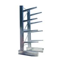 China Single / Double Side Outdoor Cantilever Storage Racks Heavy Duty Galvanized for sale