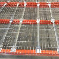 China Powder Coating Finish Steel Wire Mesh Decking Warehouse Storage Solutions for sale