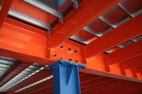 China Warehouse Steel Construction Platform Bolted Fire Protect Industrial Storage Mezzanine for sale