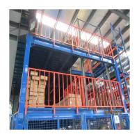 China Customized Industrial Steel Platform Racking With Stairs Handrails for sale
