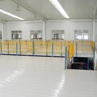 China Economical Structural Steel Mezzanine Floor , Warehouse Metal Mezzanine Flooring for sale