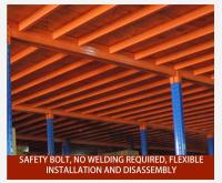 China ISO9001 Warehouse Storage Rack Steel Platform Rack For Cold Storage With Cargo Lift for sale