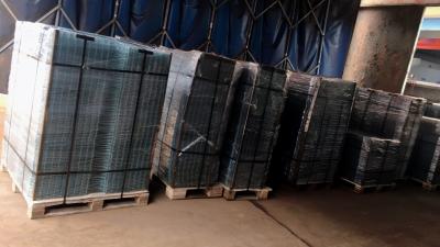 China Wire Decking  Pallet Rack Wire Decking Flared Channel Wire Mesh Decking for sale