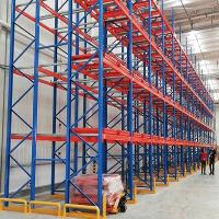 China Aceracking Push Back Pallet Racking High Density Warehouse Storage Systems for sale