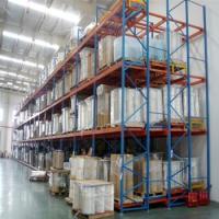 China Adjustable Heavy Duty Push Back Pallet Racking System FEM standard for sale