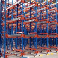 China Automated Warehouse Storage Racking System Steel Radio Shuttle System for sale
