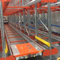 China High Density Automatic Radio Shuttle Racking System For Warehouse Storage for sale