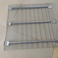 China Longspan Shelving Step Beam Iron Warehouse Industrial Shelf Wire Pallet Mesh Deck for sale