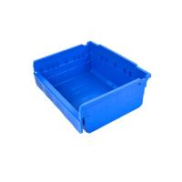 China Stackable Plastic Crates Durable Warehouse Storage Containers for sale