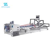 China 380V Top Folding Gluing Machine Counter Ejector For Cardboard Carton Packaging for sale