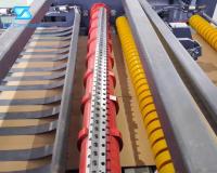 China OEM Corrugated Machine Spare Parts Nc Helical Cutter Blade Spiral Knife 1900*38 for sale