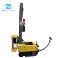 China 2400mm Walking Pre Tension Film Wrapping Carton Packing Machine 75M/Min for sale